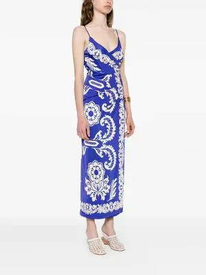 Etro Paisley-print Midi Skirt