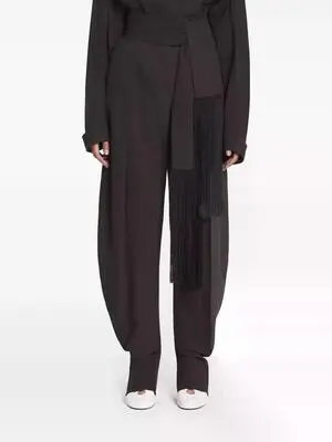 LANVIN Layered Tapered Trousers