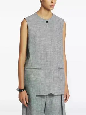 LANVIN Round Neck Waistcoat