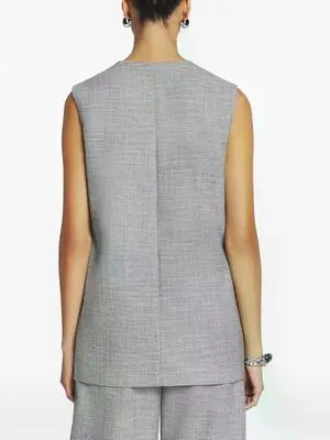 LANVIN Round Neck Waistcoat