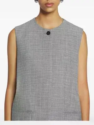 LANVIN Round Neck Waistcoat