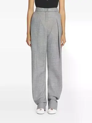 LANVIN Belted Tapered Trousers