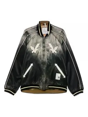Mihara Yasuhiro Satin Bomber Jacket
