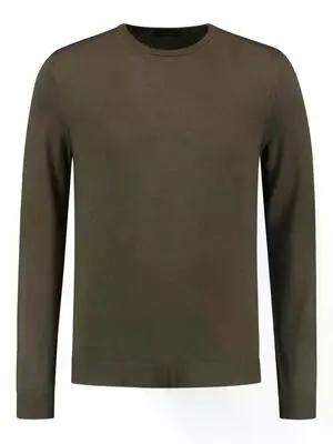 ZANONE Crew Neck Jumper - Green
