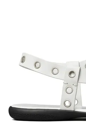 Tory Burch Eyelet Toe Ring Sandal