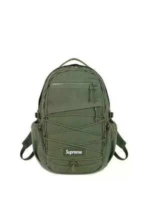 Supreme Logo-patch Backpack - Green