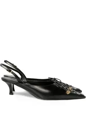 Givenchy Lace-up Slingback Pumps