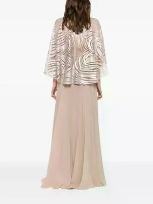 Elie Saab Embroidered Maxi Dress