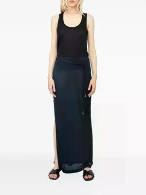 Zadig&Voltaire Side-slit Maxi Skirt