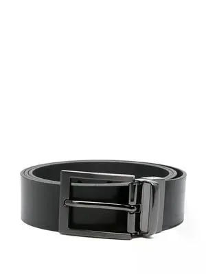 Karl Lagerfeld Leather Belt - Black