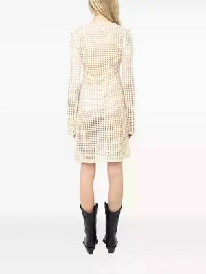 Zadig&Voltaire Ranyra Mini Dress - Neutrals