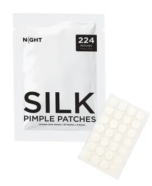 NIGHT Hydrocolloid Over Pimple Patches &#x2013; 224 Ct Mega Pack - Transparent