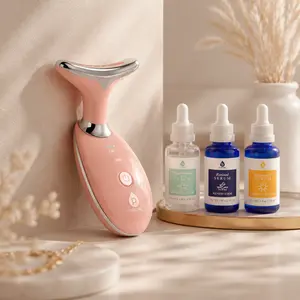 PURSONIC 7-in-1 Led Beauty Device & Anti-aging Serum Set Bundle