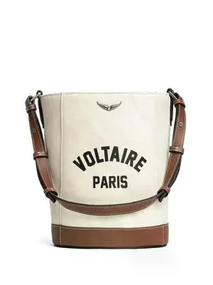 Zadig&voltaire Silver Tone Bucket Bags