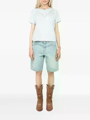 Zadig&Voltaire Alys T-shirt - Blue