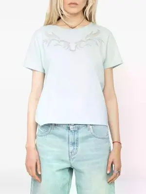 Zadig&Voltaire Alys T-shirt - Blue