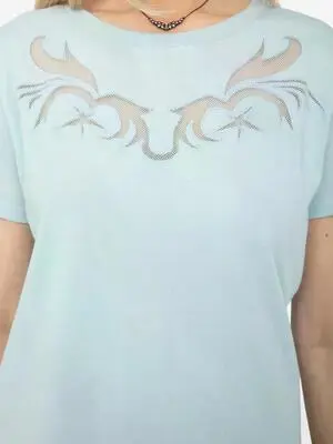 Zadig&Voltaire Alys T-shirt - Blue