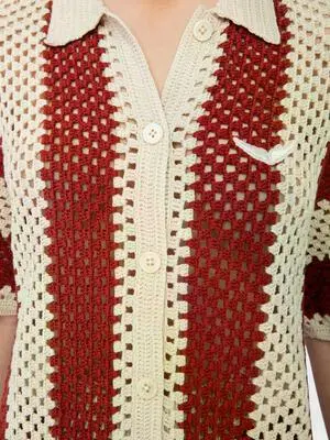 Zadig&Voltaire Crochet-knit Cardigan - Red