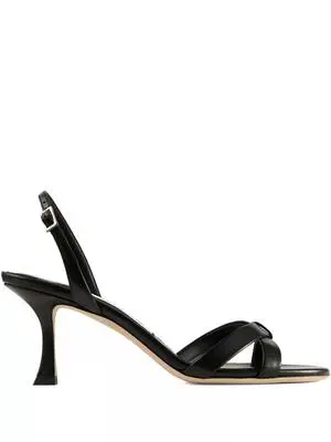 JIMMY CHOO 70 Elsy Sandals - Black