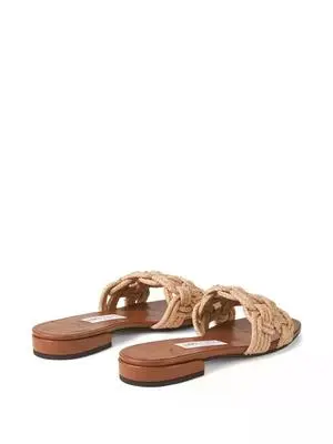 JIMMY CHOO Flat Sandals - Neutrals