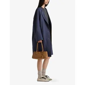Prada Galleria Medium Leather Top-handle Bag - Brown