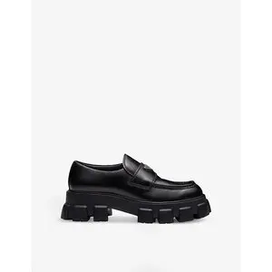 Prada Round Toe Loafers For Men