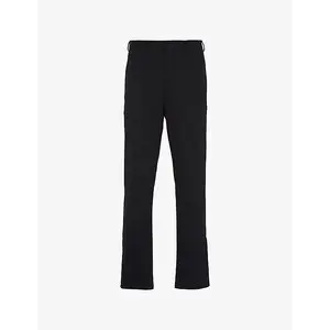 Prada Logo-embellished Stretch-woven Trousers