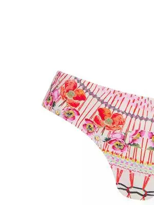 TEMPERLEY LONDON Floral-print Bikini Set