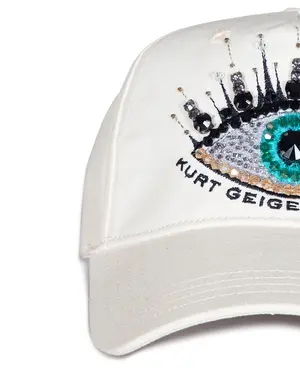 Kurt Geiger Evil Eye Baseball Cap