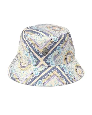 Kurt Geiger Paisley Bucket Hat - Bone Multi