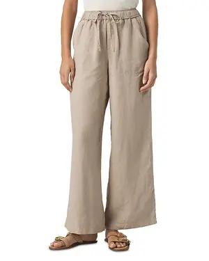 Splendid Stella Linen Pants - Fawn