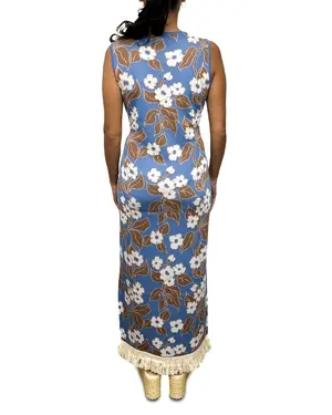 POINT Fringe Column Dress