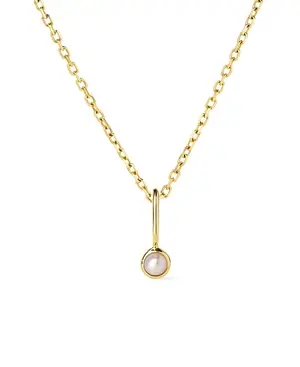 ANA LUISA Birthstone Necklace - Pearl