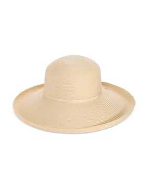 V. Fraas Wide Brim Sun Hat - Vanilla