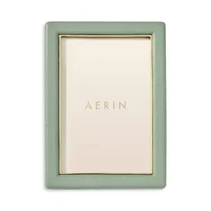 Aerin Piero Leather Frame, 4 X 6