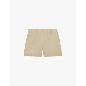 Reiss Loose Fit Shorts For Women