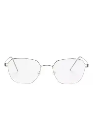 LINDBERG Rimless Eyeglasses - Silver