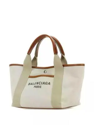 Balenciaga Biarritz Small Tote Bag - Neutrals