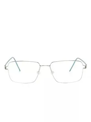 LINDBERG Rectangle-frame Eyeglasses - Blue