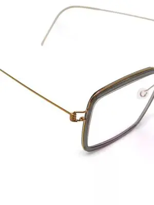 LINDBERG Square-frame Optical Glasses