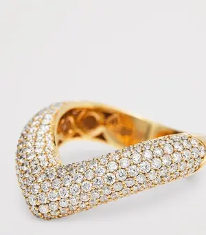 ENGELBERT Drop Link Diamond Ring
