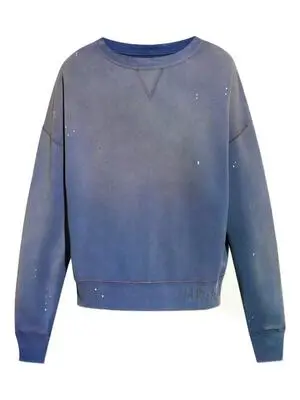 MAISON MARGIELA Logo-print Sweatshirt - Blue