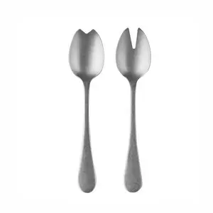 MEPRA Vintage Salad Serving Set2 Pieces - Silver