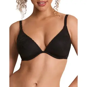 ADORE ME Maren Push Up Plunge Bra - Black