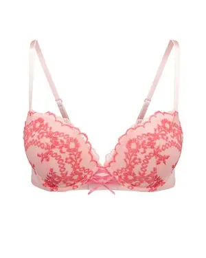 ADORE ME Sydnie Push Up Plunge Bra - Light Pink