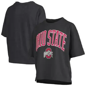 PRESSBOX Ohio State Buckeyes Slub T-shirt - Black