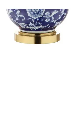 JONATHAN Y Lee 27" Ceramic Chinoiserie Led Table Lamp