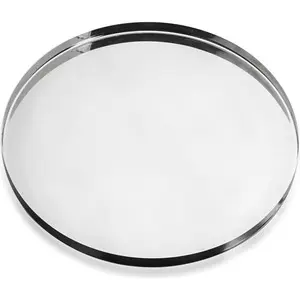 MEPRA Stile Pininfarina Round Tray - Silver - 13''