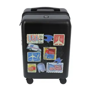 FUL Usps 22.5" Carry-on Luggage - Black