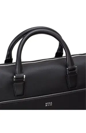 BOSS Jinko Faux Leather Briefcase